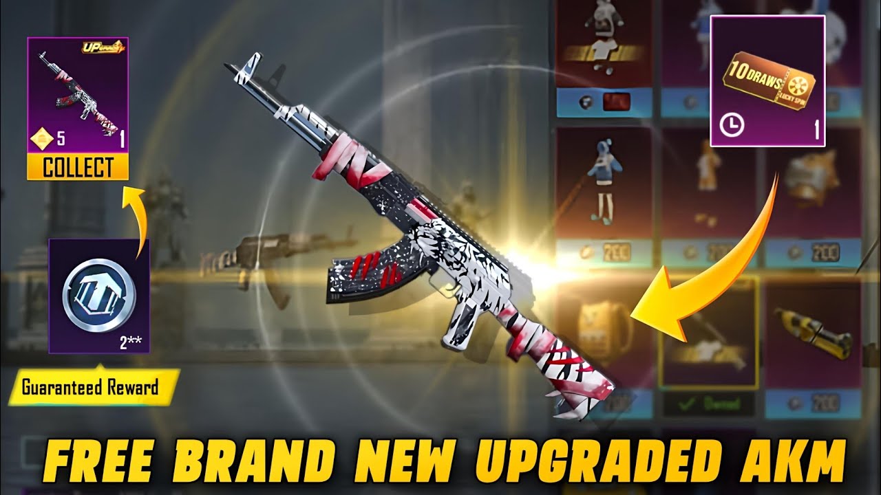 😱 Get 100% Free Upgraded AKM | Guaranteed For 200+ Lucky Coins Roaring ...