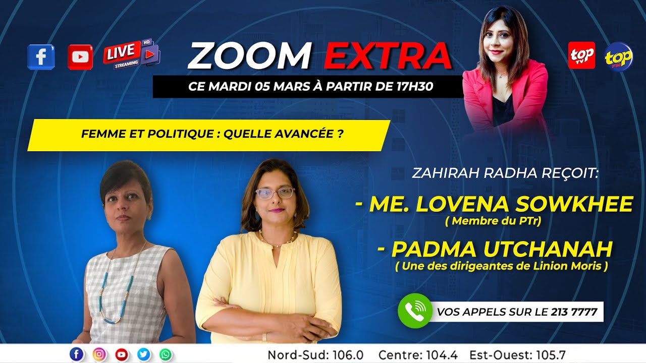 Zoom Extra : Femme et politique : Quelle avancée ? - YouTube