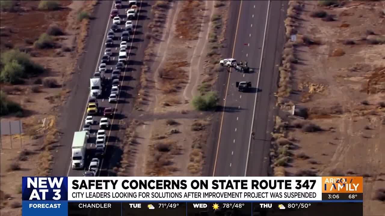 Officials address State Route 347 safety concerns - YouTube