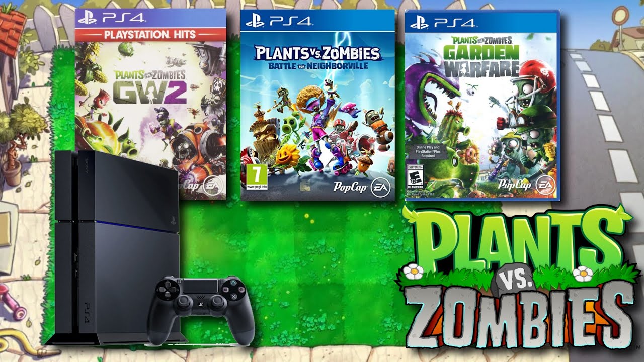 Todos los Plants vs Zombies para PS4 - YouTube