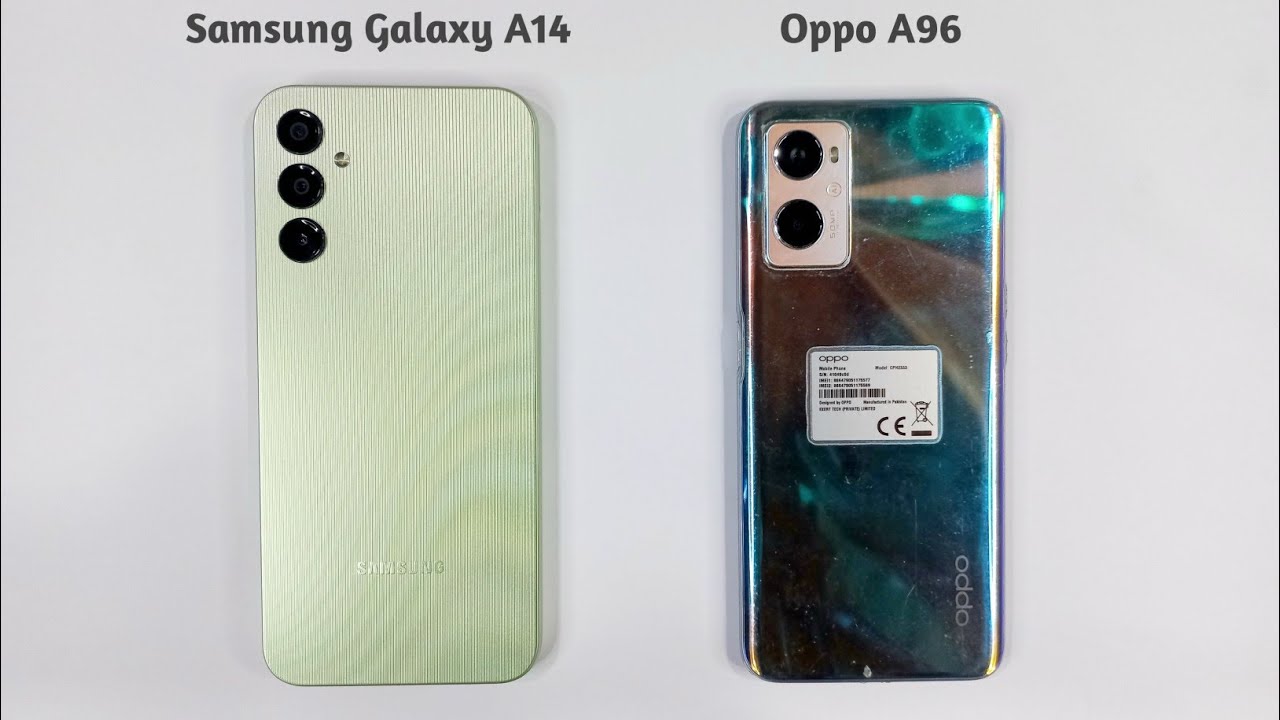 Oppo A96 Vs Samsung Galaxy A14 | Speed Test & Comparison, Which Is ...