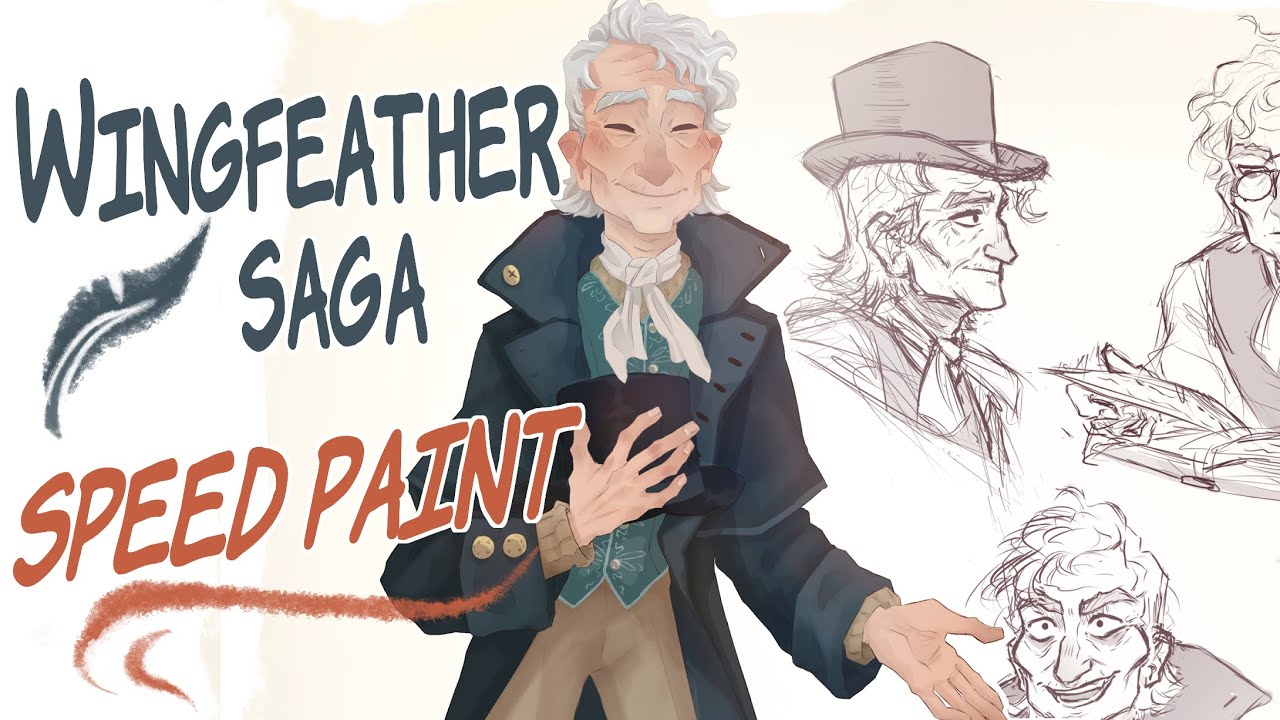 Wingfeather Saga | Bonifer Squoon __ Fanart Speed Paint - YouTube
