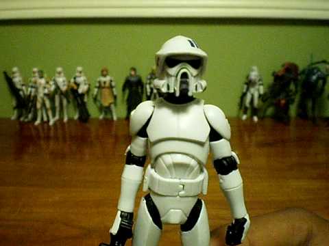 STAR WARS THE CLONE WARS ARF Trooper review - YouTube