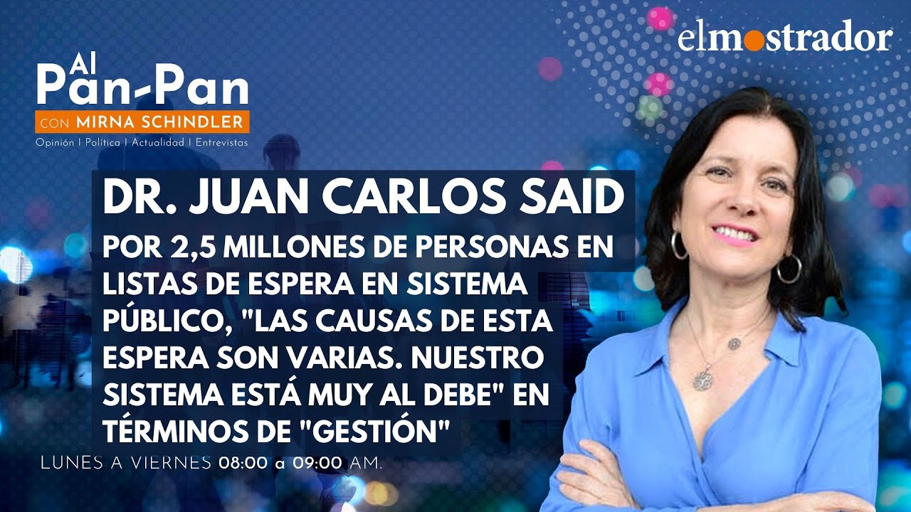 El Dr. Juan Carlos Said conversa de las listas de espera con Mirna ...