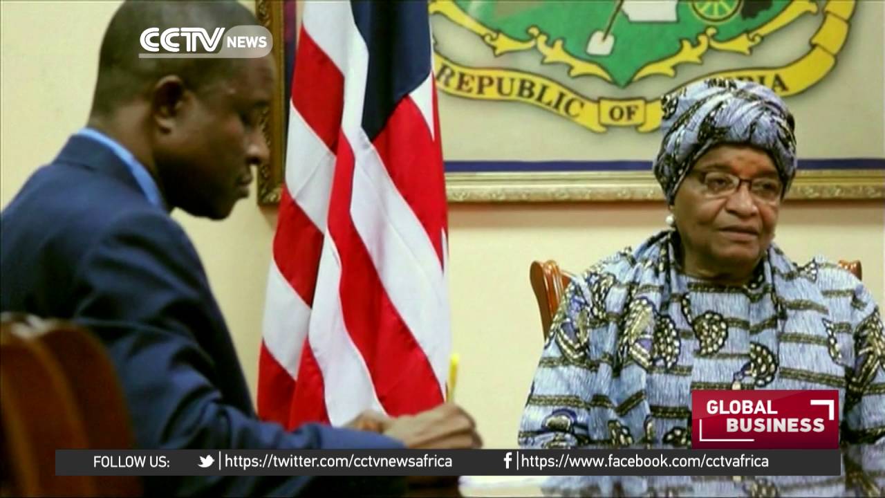 President Sirleaf says she is working to boost Liberian economy - YouTube
