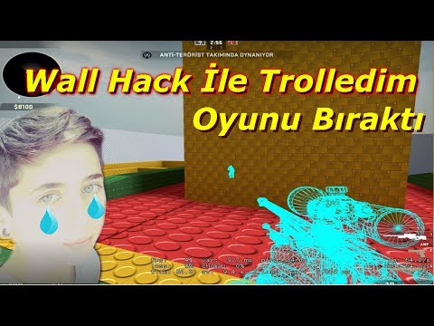 Arkadaşımı Wall Hack ve Uçma Hilesi İle Trolledim - CS:GO Serisi #2
