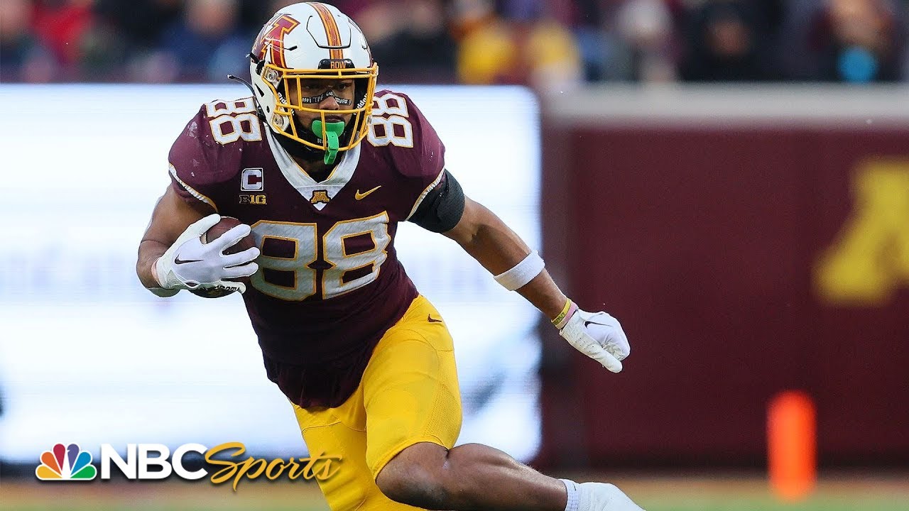 How Minnesota TE Brevyn Spann-Ford learns from the best | NBC Sports ...