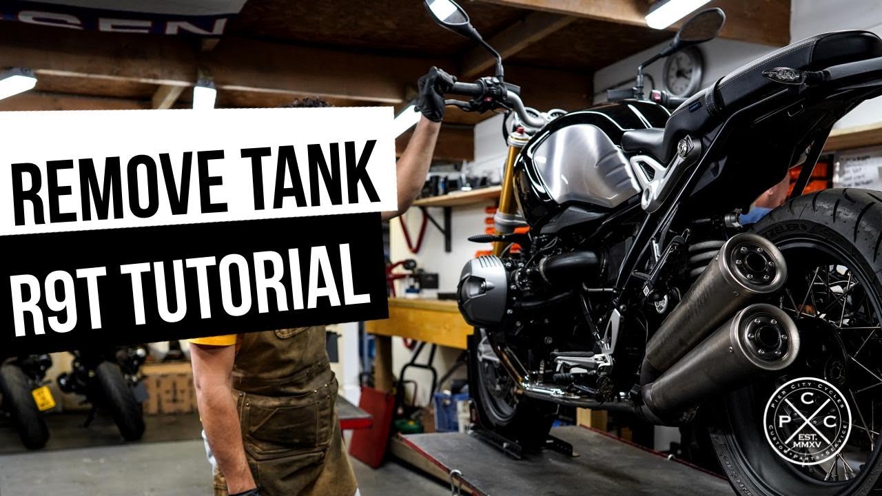 PIER CITY CYCLES TUTORIAL - BMW R9T Fuel Tank Removal - YouTube
