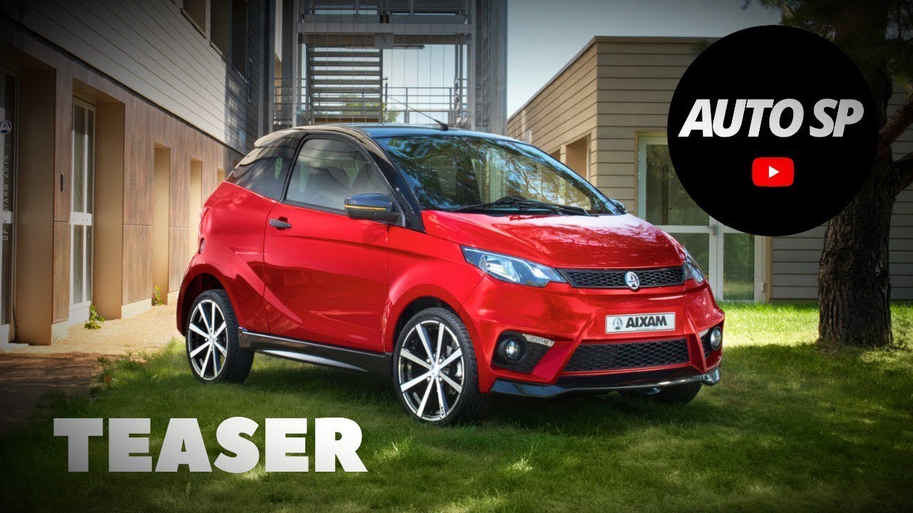 Voitures sans permis : Aixam City, Ligier JS50 L, Microcar M8 (Teaser ...
