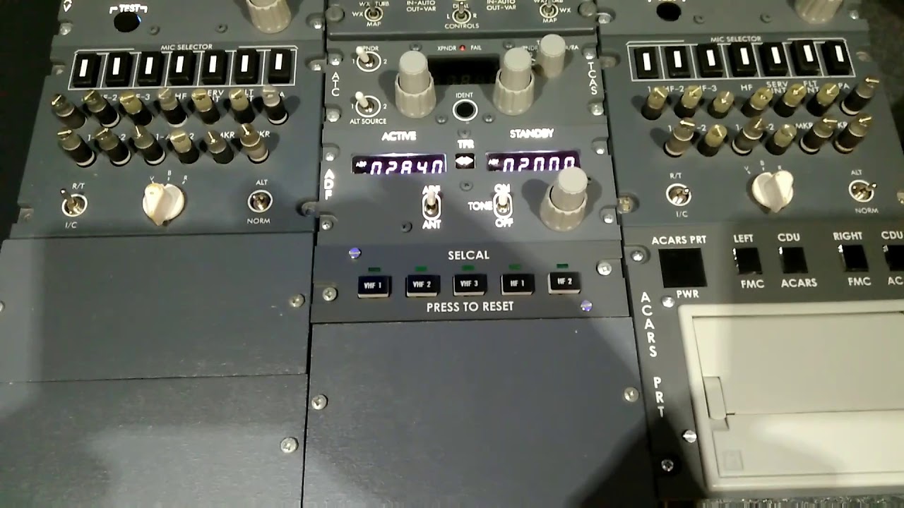 SELCAL ProSimv2 and vpilot - YouTube