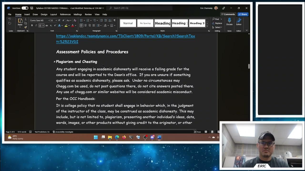 CIS 1500 - Intro to Programming ( Java ) - Syllabus Review and Course Intro - Fall 2022 - YouTube