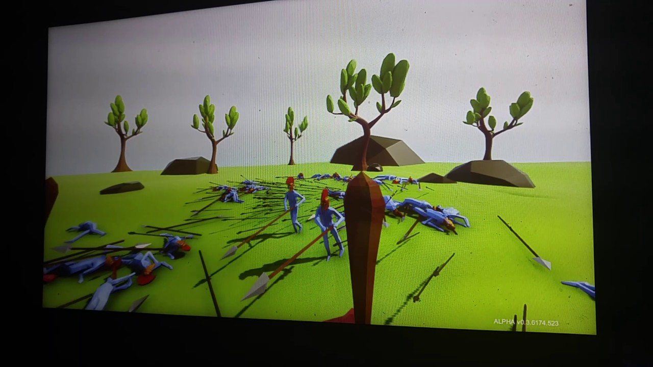 Totally accurate battle simulator...tabs i did 7 levels..t.a.b.s i love ...