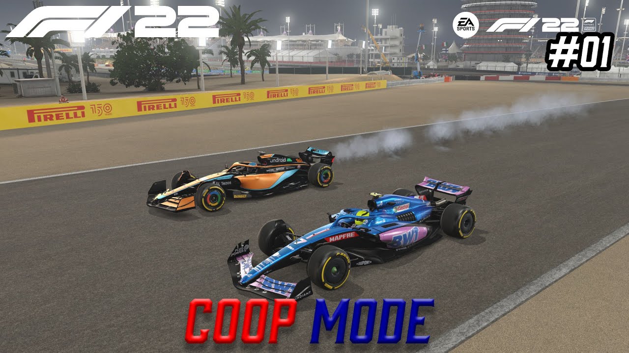 F1 22 Season Mod TWO PLAYER CAREER Part 01: BAHRAIN - ITA - YouTube