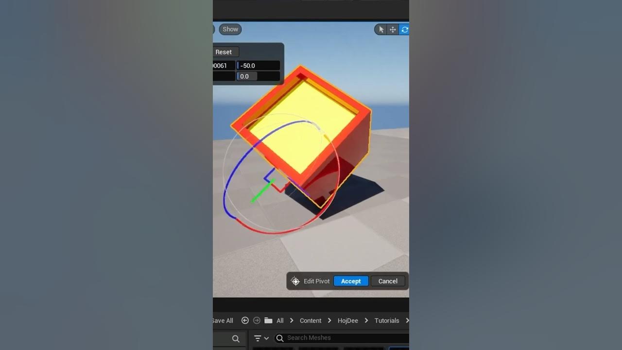 Fix Misaligned Pivots with the Pivot Tool in Unreal Engine |#render #unrealengine5 #megascans ...