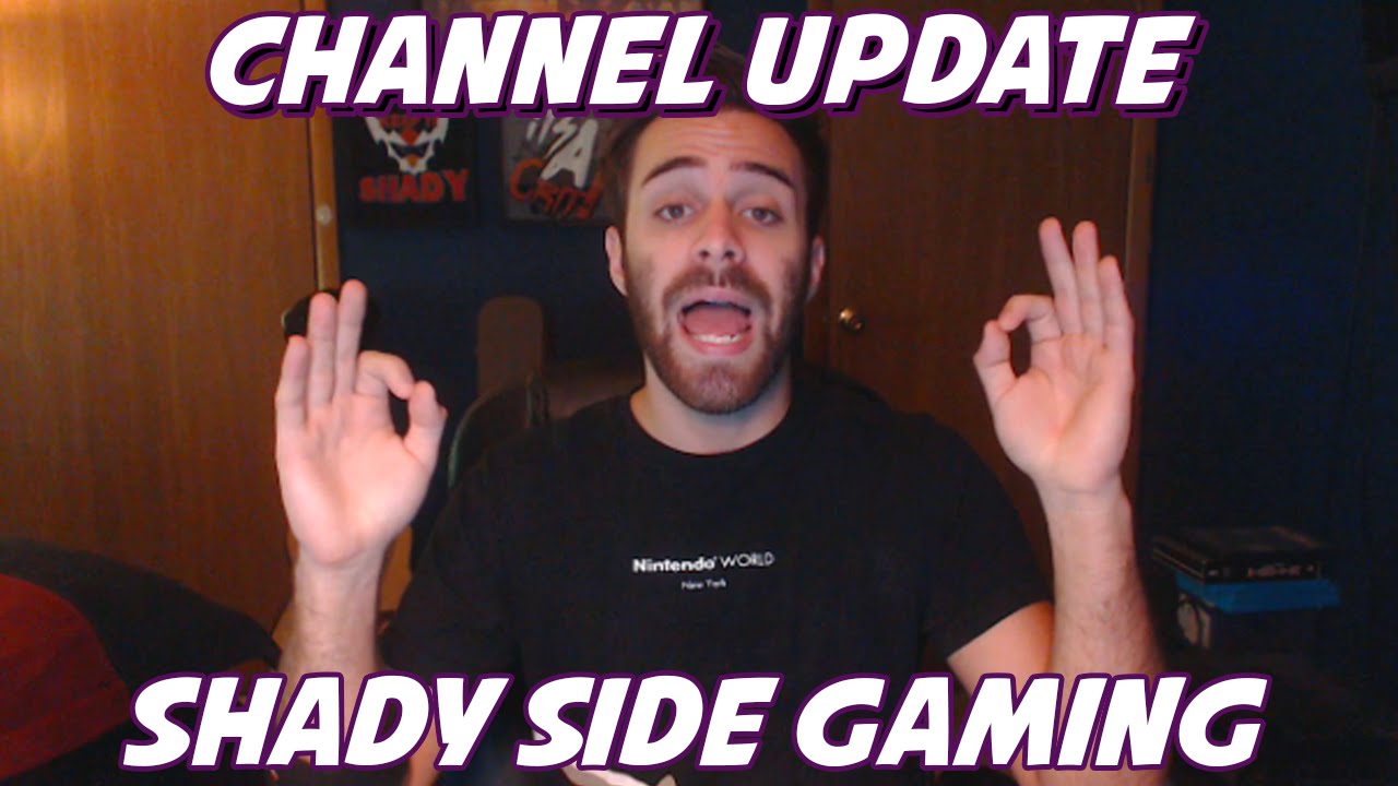 Channel Update - Second Channel Announcement - Shady Side Gaming! - YouTube