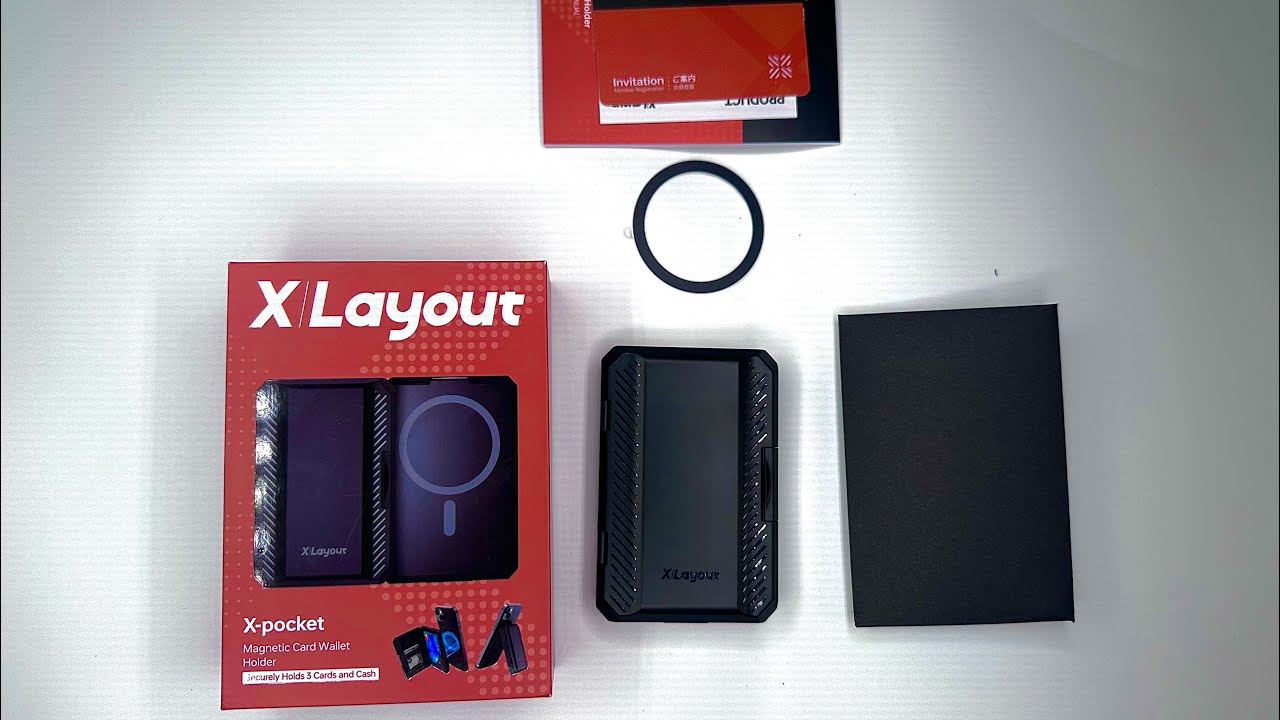 Revealing XLayout X-pocket Wallet: Unboxing Experience - YouTube