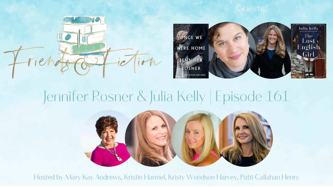 Jennifer Rosner | Friends & Fiction #161 March 8, 2023 - YouTube