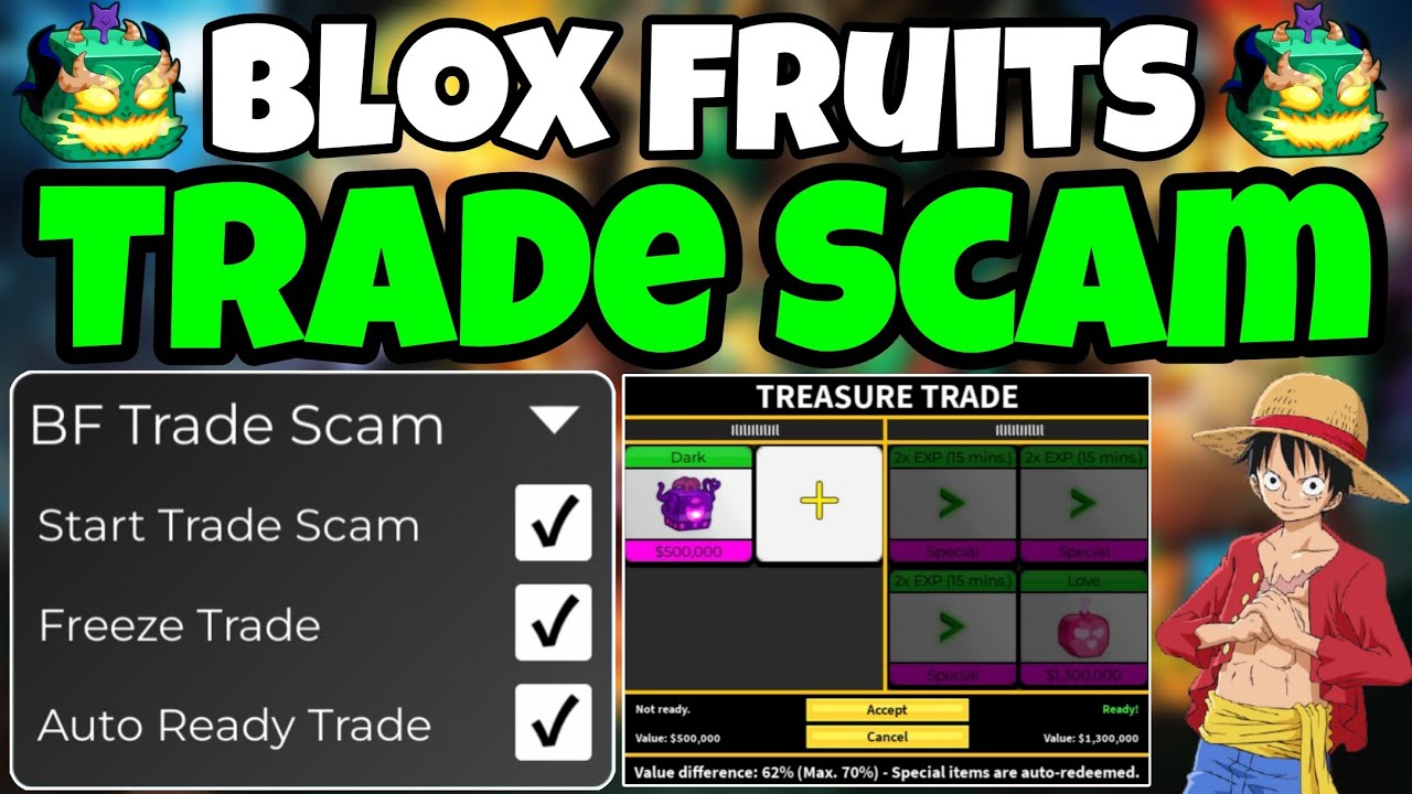 NEW Blox Fruits Trade Scam Script [ ️YETI UPDATE🎁] Free Yeti + Gifts ...