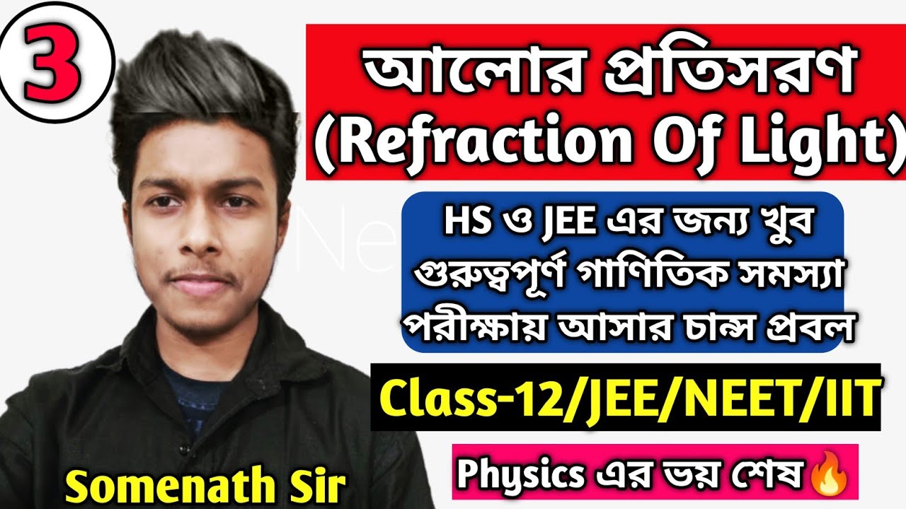 Class 12 Refraction Of Light Class 12 WBCHSE class-12-refraction-of-light-class-12-wbchse