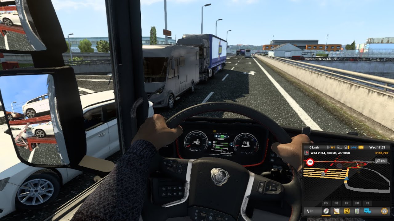European Haulage Adventure: Realistic Driving in Euro Truck Simulator 2 ...