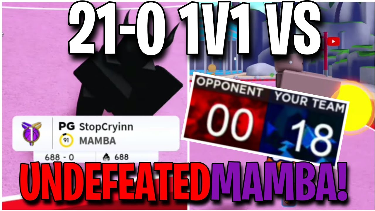 EASY 21-0 1V1 VS UNDEFEATED MAMBA IN HOOPZ! | ROBLOX HOOPZ! - YouTube