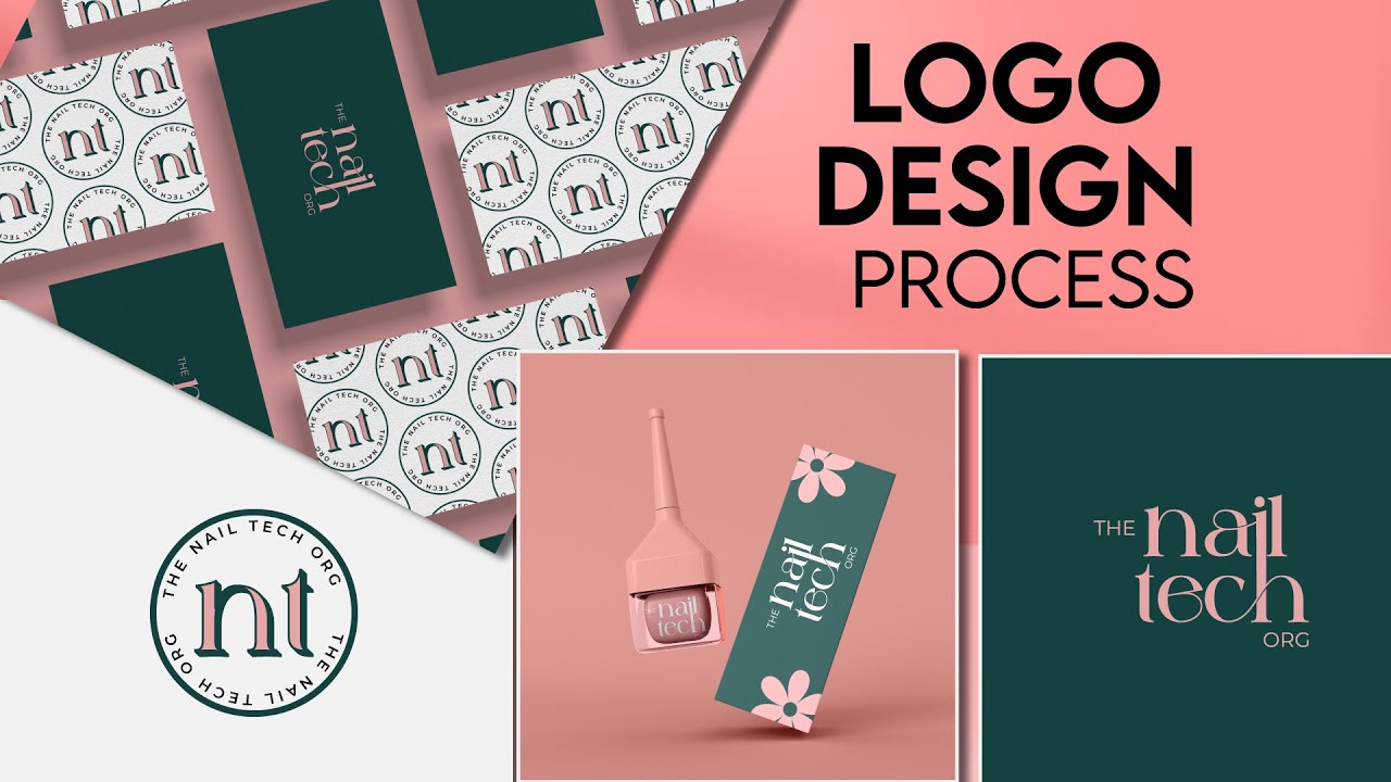 Designing A Nail Tech Brand | Logo Design - YouTube