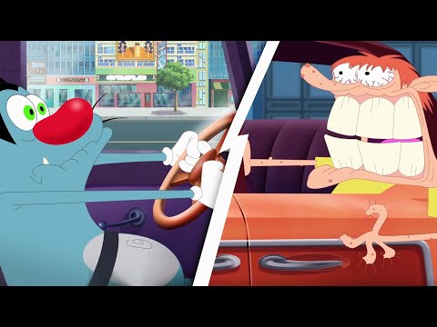 Oggy and the Cockroaches - CRAZY DRIVING (S06E37) CARTOON | New Episodes in HD