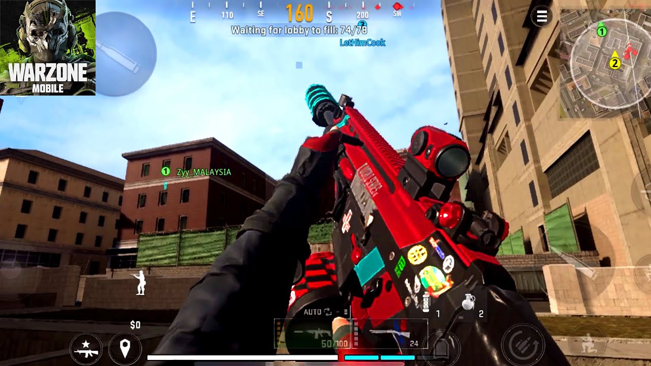 Warzone Mobile New Latest Update Gameplay | Warzone Mobile on iPhone 14 ...