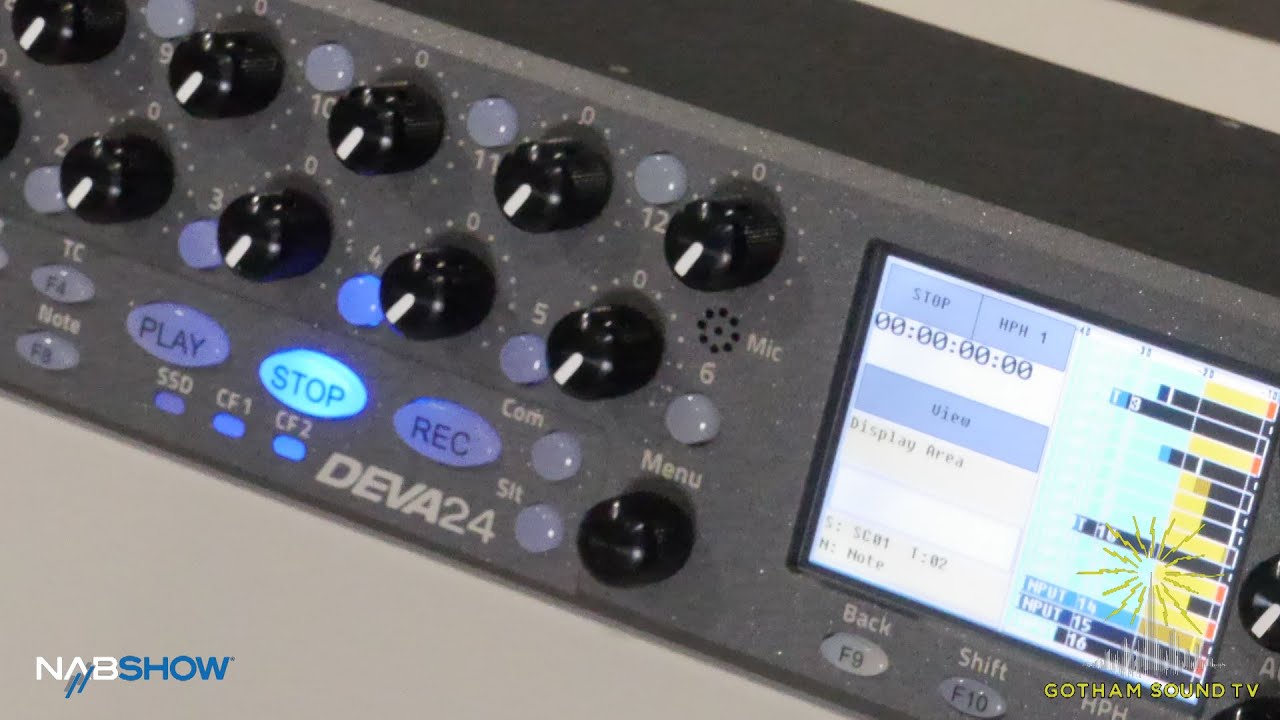 NAB 2016: Zaxcom Deva24 Recorder - YouTube