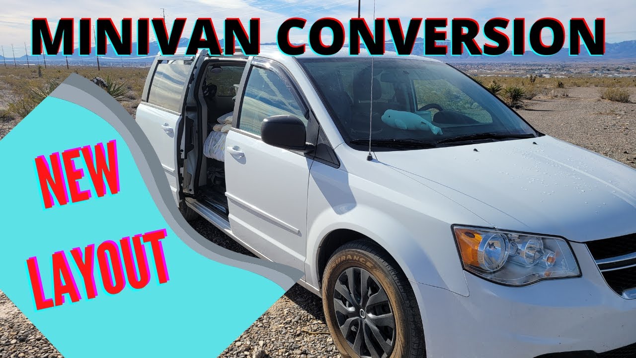 MINIVAN CONVERSION - NEW LAYOUT - getting more interior space! Solo ...