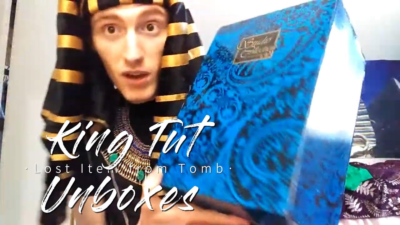 Epic King Tut Unboxes King Tut "Replica" (100th Video) - YouTube