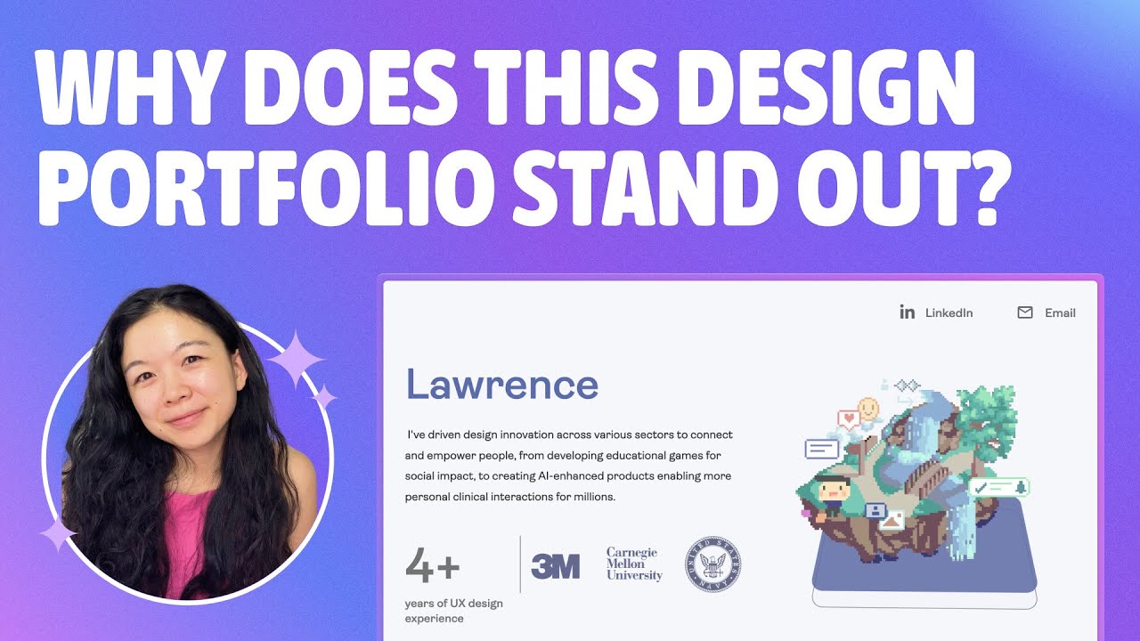 what makes this portfolio stand out? - YouTube