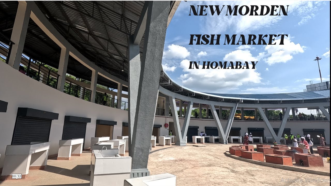 NEW Modern Fish Market in Homa Bay County Now open by President Ruto # ...