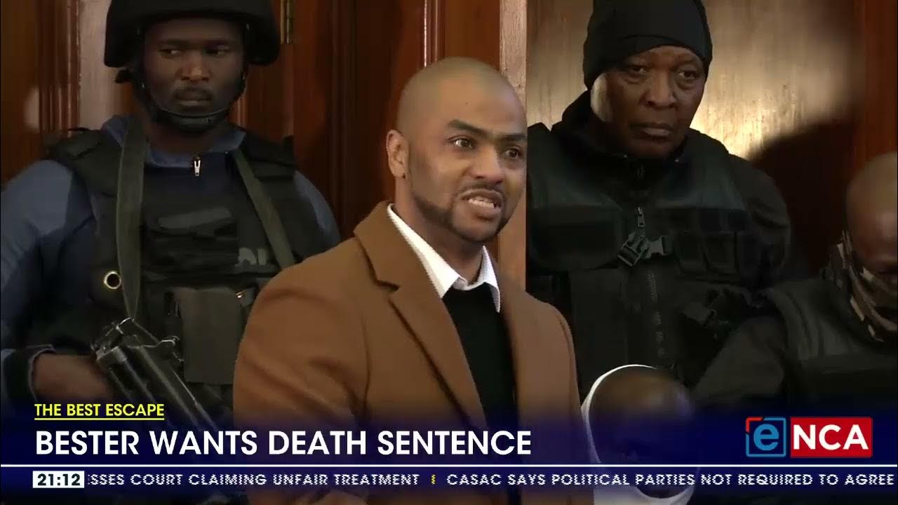 Thabo Bester wants death sentence - YouTube