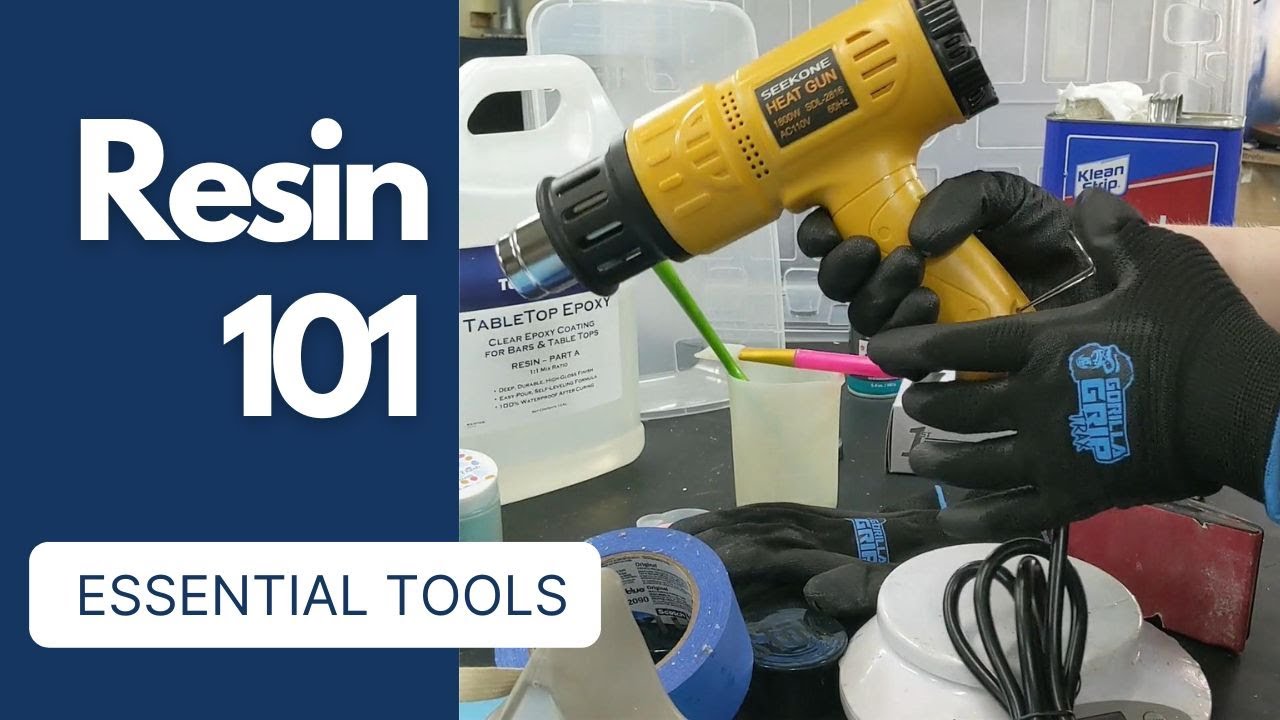 Beginners Resin 101: Essential Tools #resintutorial - YouTube