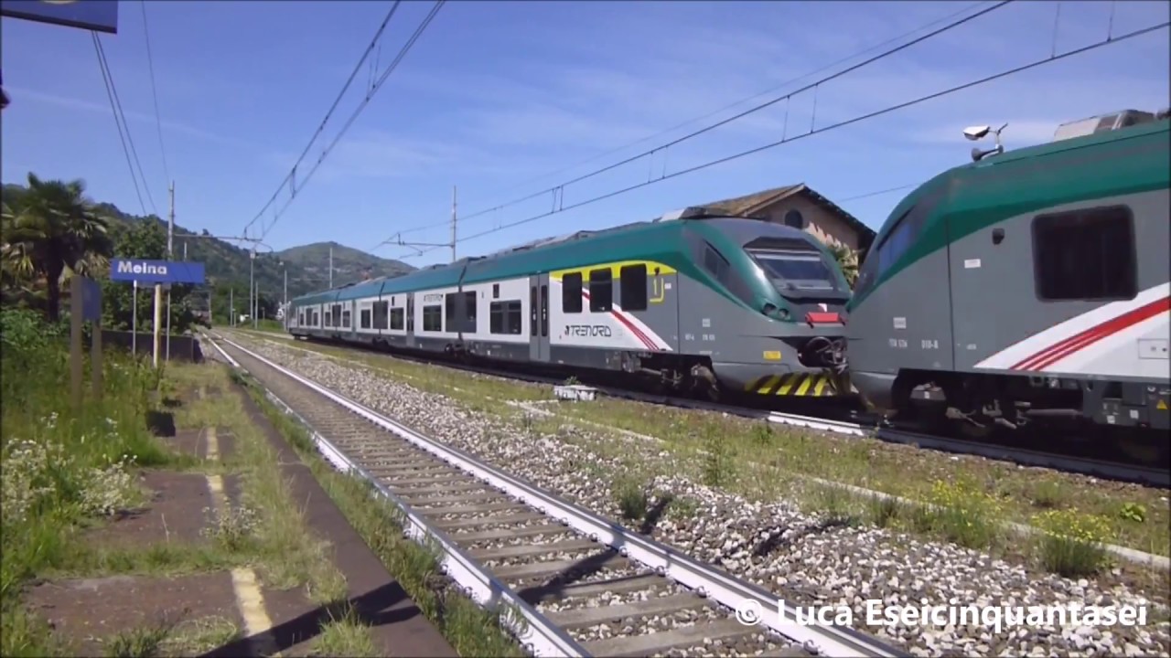 Doppietta ETR 526 più ETR 425 Trenord per il treno Regio Express 2151 ...