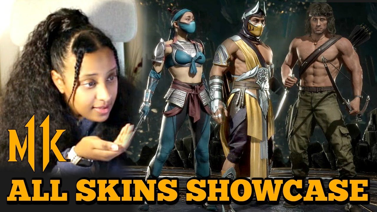 *NEW* MILEENA LOOKS LIKE KITANA!! And RAIN + RAMBO SKINS SHOWCASE ...