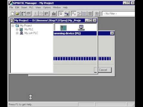 31. UPLOAD ENTIRE PLC - Step 7 Manager S7-300 - YouTube