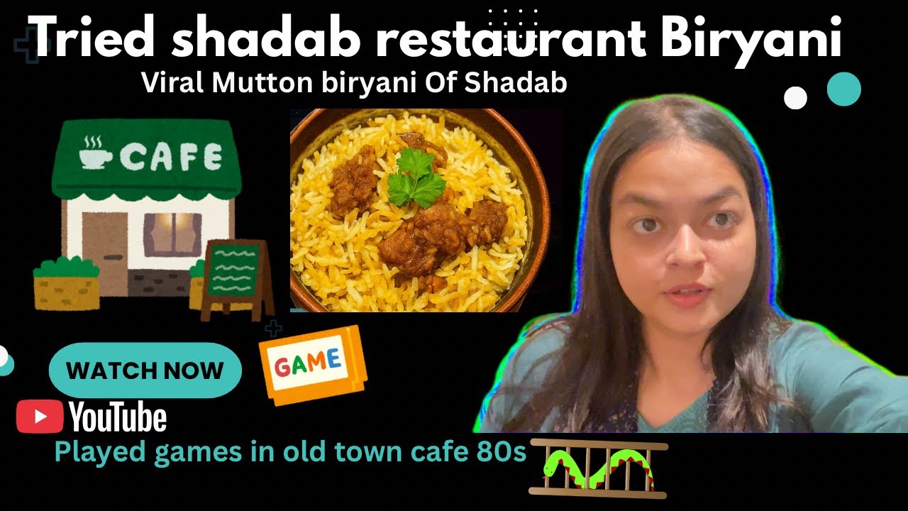 Hyderabadi famous biryani Review Shadab restaurant | old town cafe ...