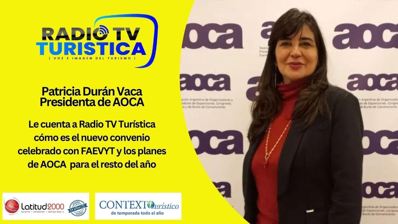 Bariloche | Entrevista a Patricia Durán Vaca, Presidente de AOCA. - YouTube