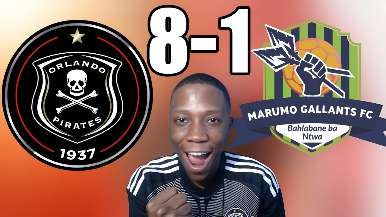ORLANDO PIRATES BRUTAL VS MARUMO & SCORES 8 GOALS!! CHRISTMAS PRESENT ...