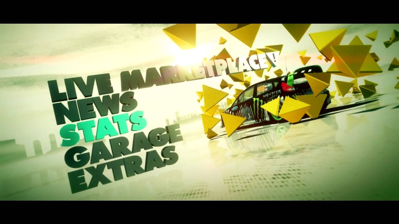 DiRT 3 - Menu Walktrough - YouTube