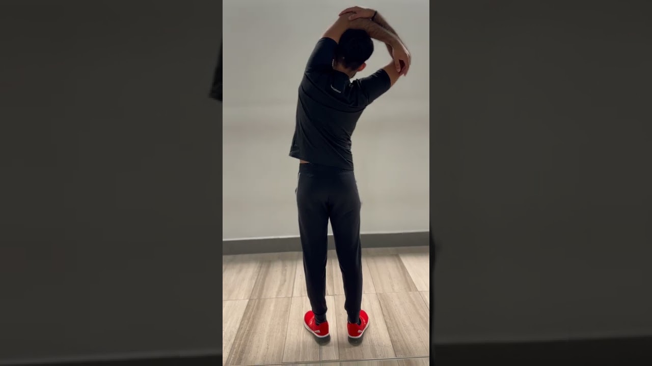 Sidebend stretch - YouTube