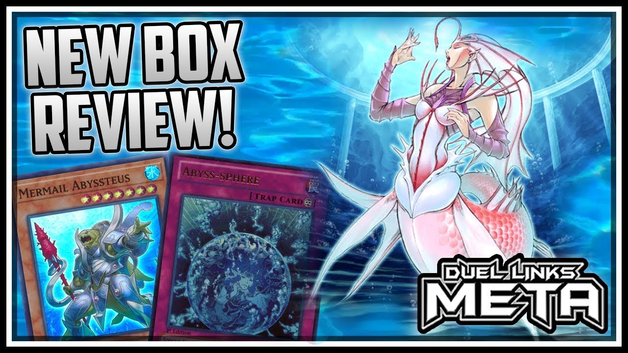 NEW Mermail Support! Box Review! [Yu-Gi-Oh! Duel Links] - YouTube
