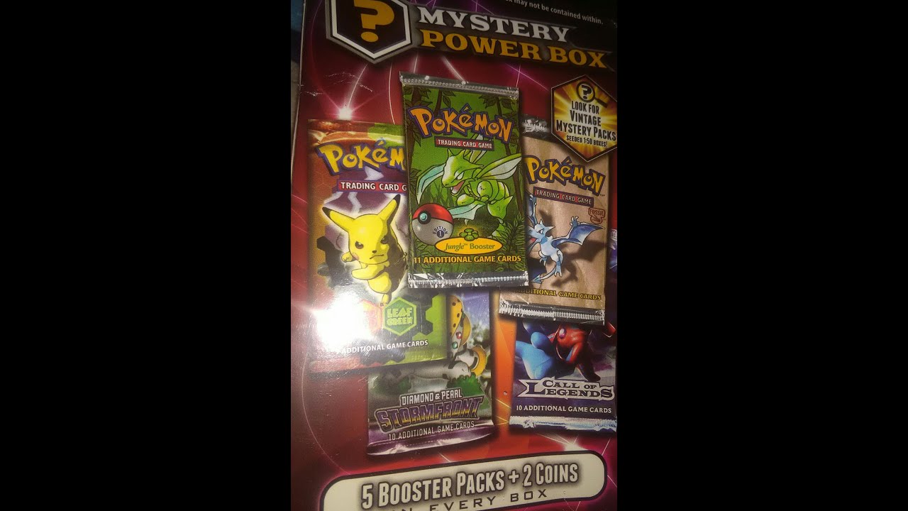 Pokemon TCG Mystery Power Box ToysRus Edition Opening - YouTube