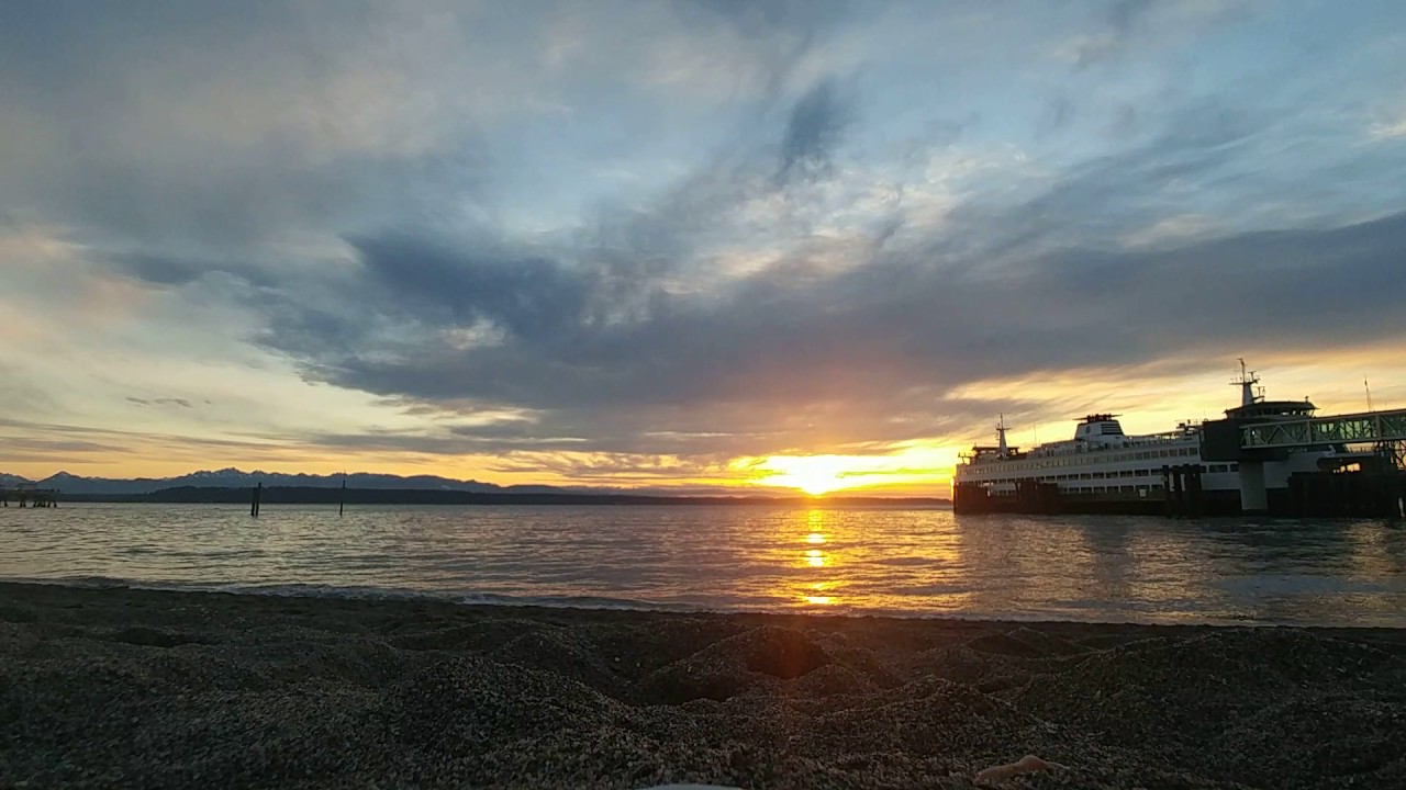 Edmonds Sunset Time Lapse - YouTube