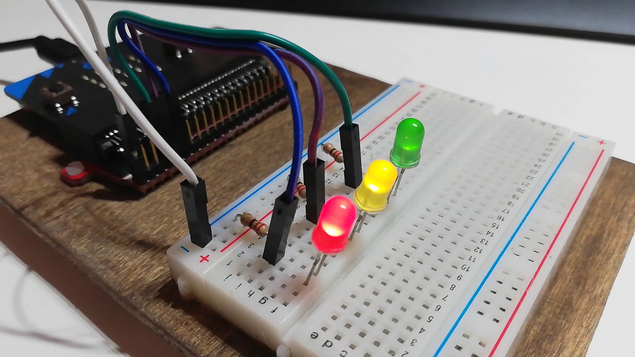 BBC micro:bit LED fade Effekt - YouTube