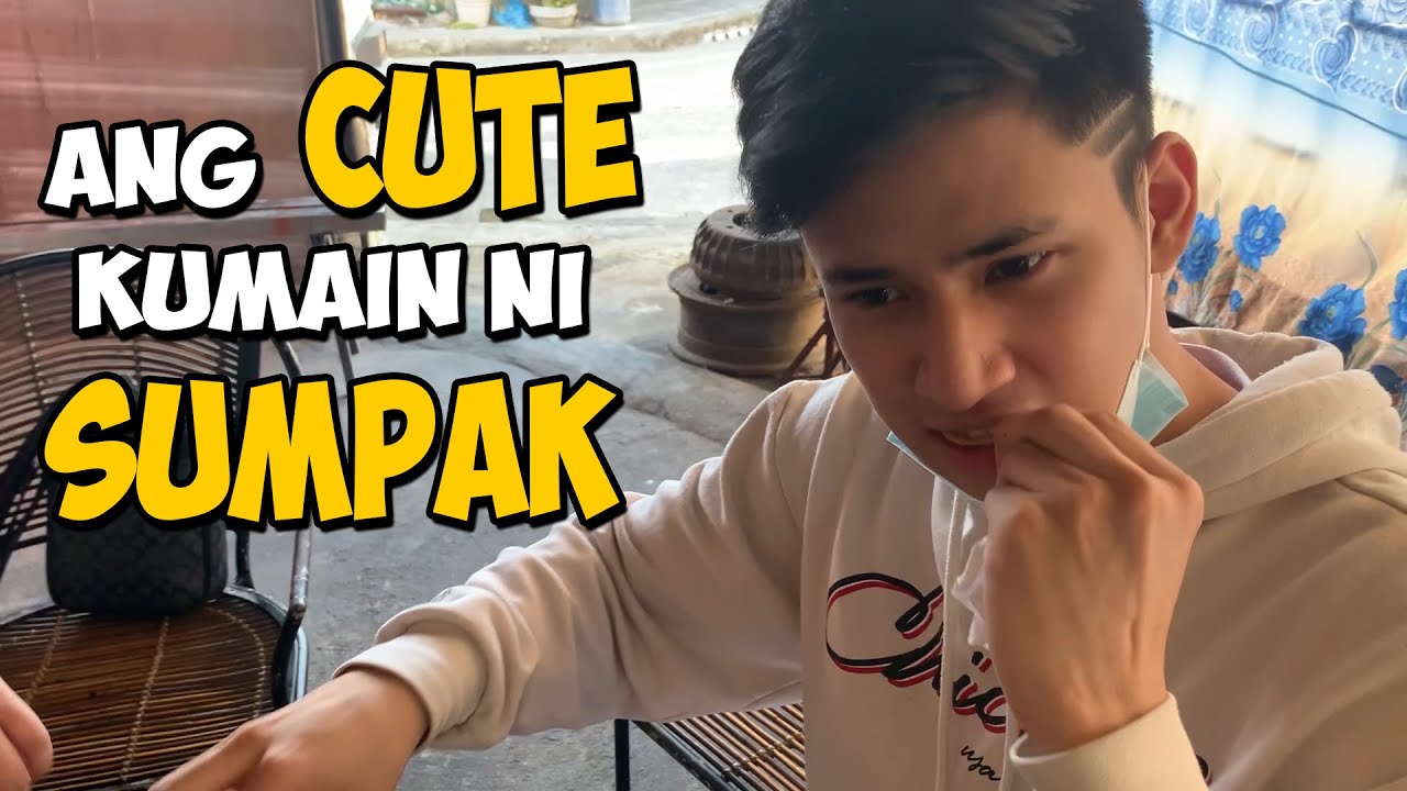 ANG CUTE KUMAIN NI SUMPAK - YouTube