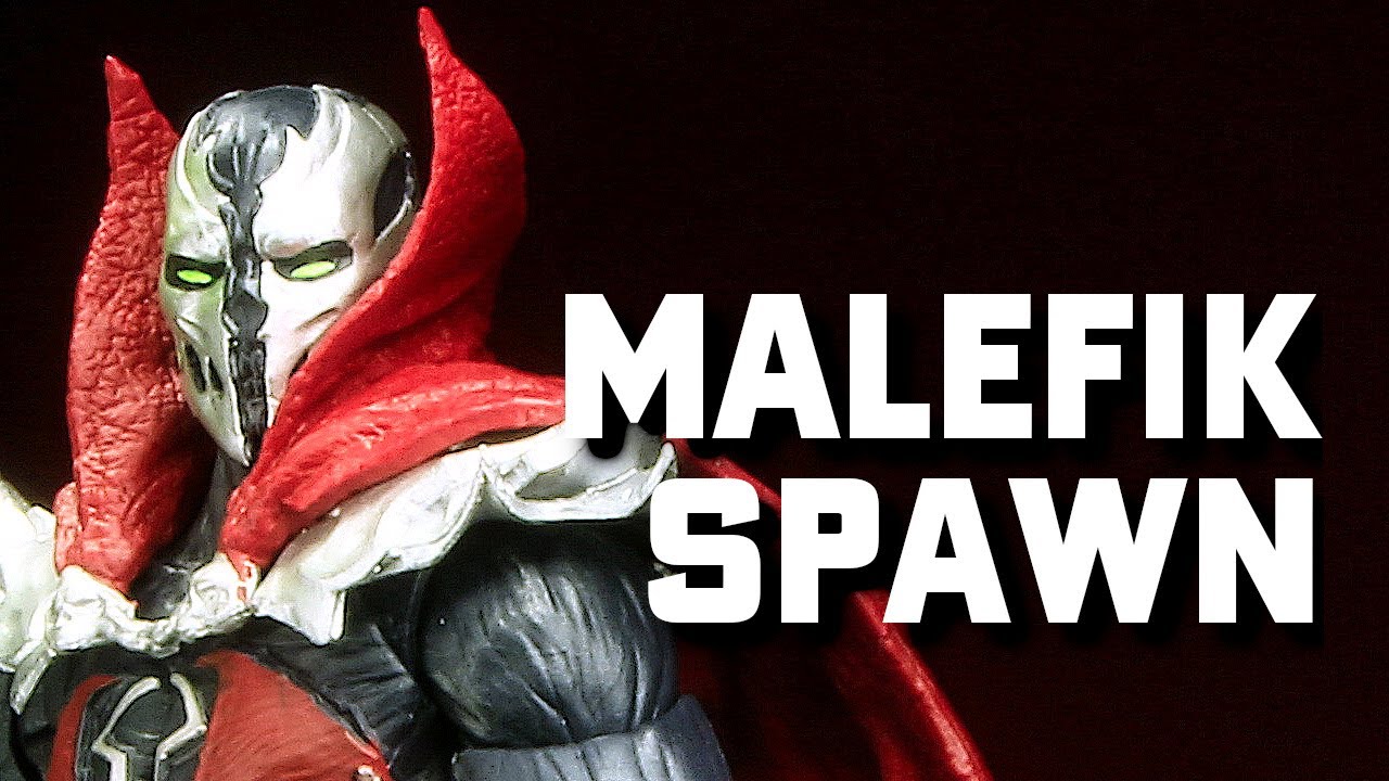 Spawn - Malefik Spawn - McFarlane Toys Action Figure Review - YouTube
