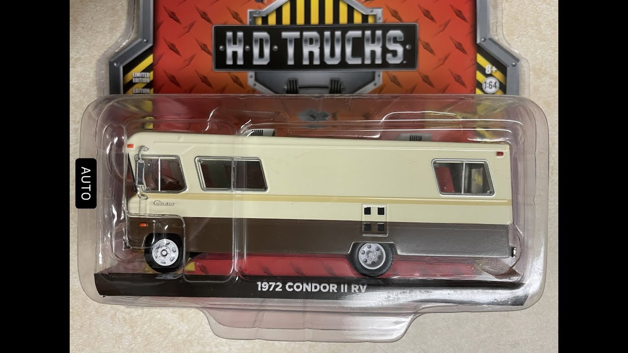 1972 Condor II RV, Beige/Tan and Brown - Greenlight - YouTube
